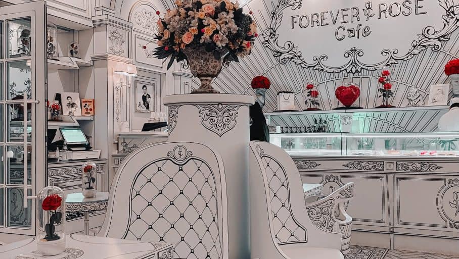 בית קפה פוראבר רוז - המקום לתמונה המושלמת | DUBAI 🌴