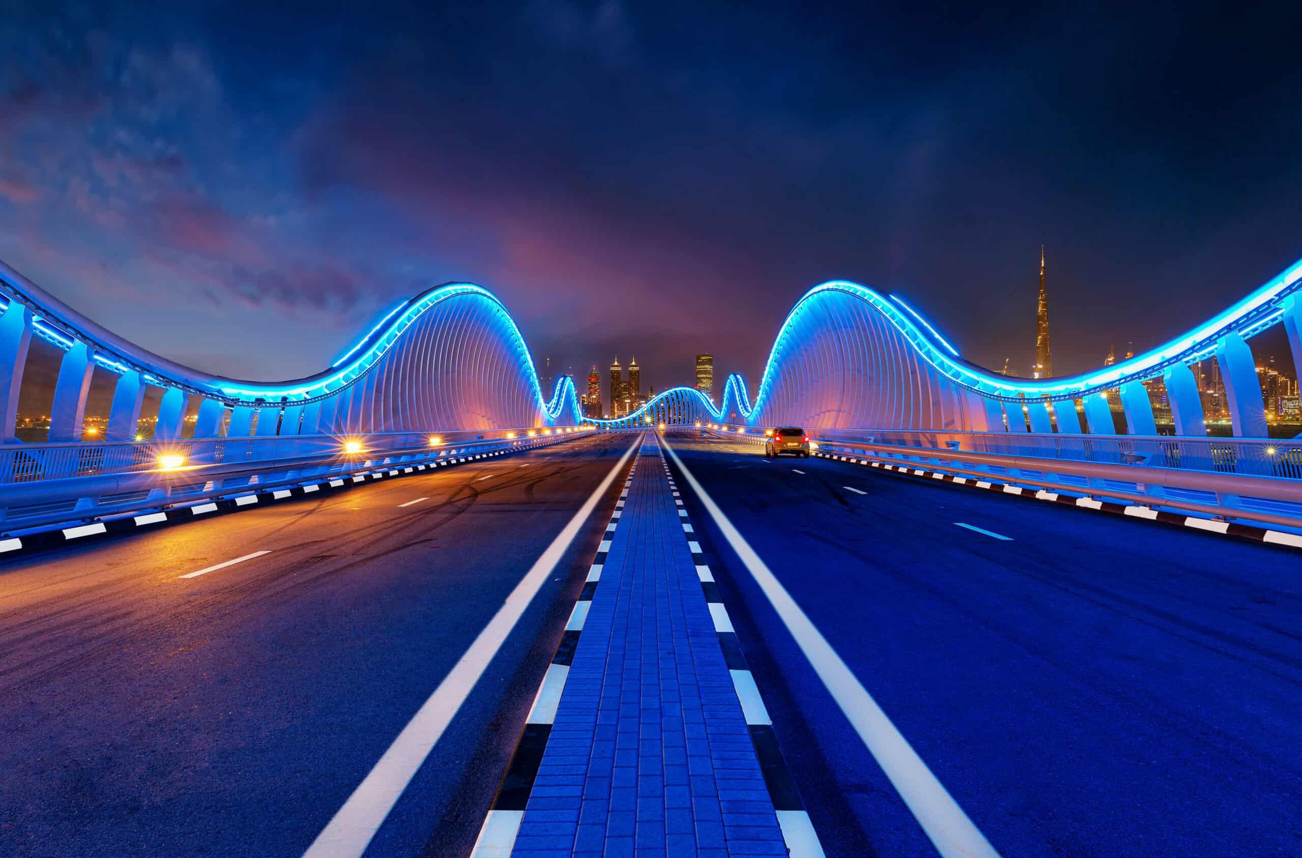 גשר מיידן (Meydan Bridge) דובאי | דובאי